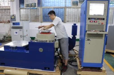 China Sine And Random Electromagnetic High Frequency Vibration Shaker With 300kgf Force for sale