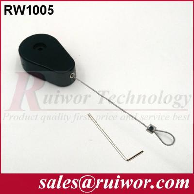 China RUIWOR RW1005 Drop-shaped Security Tether with Adjust Lasso End for sale