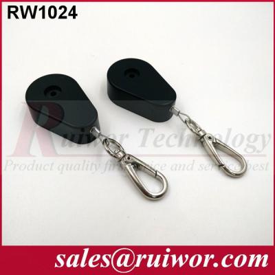 China RUIWOR RW1024 Drop-shaped Retractable Tether with Hook End for sale