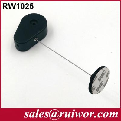 China RW1025 Drop-shaped Security Tether with Round Glutinous Plate End for sale