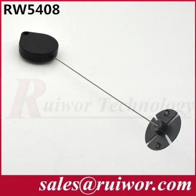 China RUIWOR RW5408 Heart-shaped Security Tether with Adhesive ABS Plate Terminals for sale