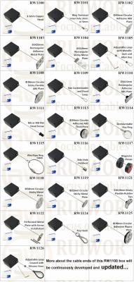 China Mini Square Retractable Anti-Theft Reel For Retail Product Positioning Install By Tape for sale