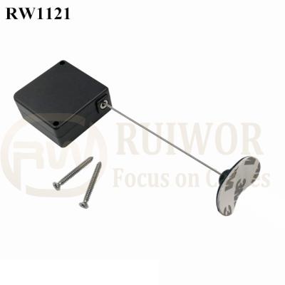China RuiWor RW1121 Square Security Anti Theft Cable With ABS Plate End Fitting For Retail Stores Secure Display for sale