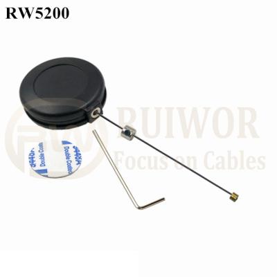China RW5200 Round Anti Theft Retractor Work With Cord End Apply In Different Products Anti Theft Display for sale