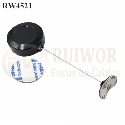 China RW4521 Round Display Pull Box Plus 33x19MM Oval Sticky Flexible Rubber Tips for sale