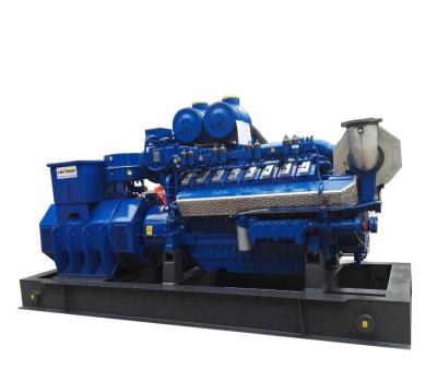 China 1MW Biogas Generator Set for Sale 1500 / 1800rpm Speed Te koop