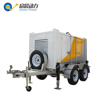 Cina Trailer Generator Biogas Generator Price in vendita
