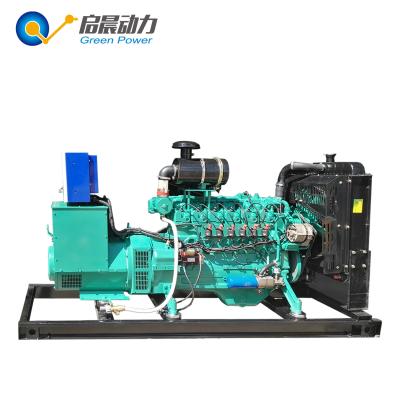 中国 biogas generator set with CHP for biogas plant 販売のため