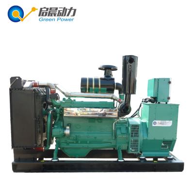 中国 Biogas turbine generator 100kva 3 phase generator 販売のため
