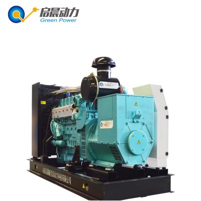 China 50 / 60Hz Open Type Biogas Driven Generator 450kVA Methane Generator à venda