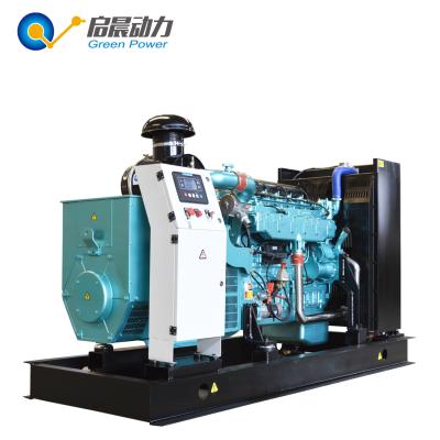 中国 ISO CE Industrial Open Type Methane Generator 250kVA  Biogas Generator 販売のため