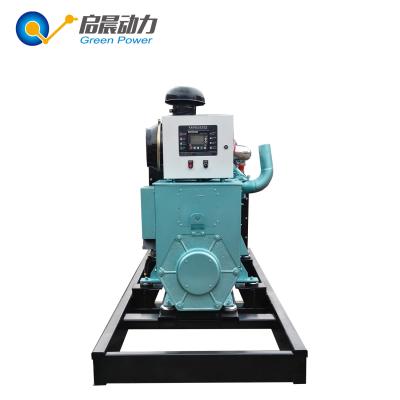 中国 50/60Hz Open Type Methane Generator Biogas Generator 60kVA 販売のため