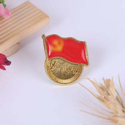 China Quality Political party pin badge Metal Custom Clasp Backing for sale