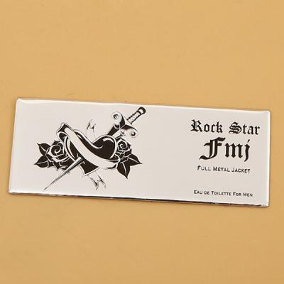 China Printed Aluminum Tag Personalized Metal Tag Custom Name Plate Tag Metal Label sticker Labeling Tag Shinny silver for sale
