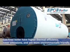 Single Drum Chain Grate Coal Fired Hot Water Boiler High Degree Automation