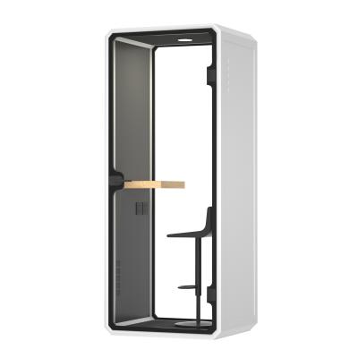 China Modern White Soundproof Office Pod Home Isolation Sound Booth for sale