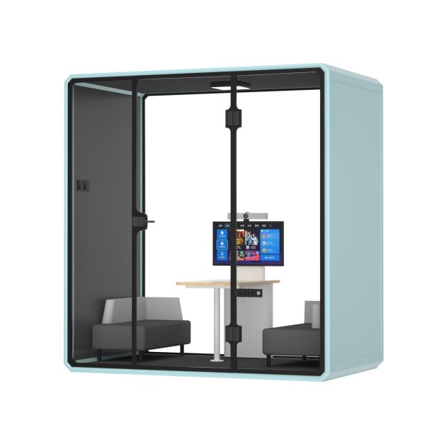 Quality Aluminium Alloy Office Booths And Pods Noise Insulation Soundproof Work Pod for sale