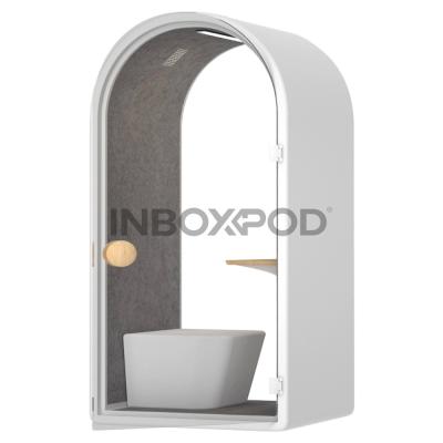 China Modern Private Study Pods Sound Proof Glass Cabin For Home Office for sale
