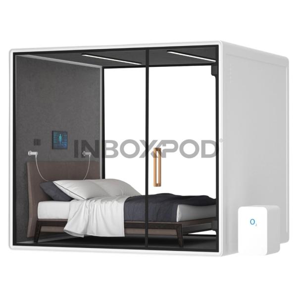 Quality Double Bed Oxygen Sound Proof Pods Large Sound Isolation Pod for sale
