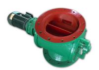 China Round Flange Rigid Impeller Feeder Cast Iron Unloading Equipment  Compact Structure for sale