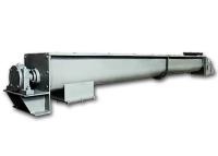 China Short U Trough Screw Conveyor Removable Non Pulltion Fixed Casing Dustproof for sale