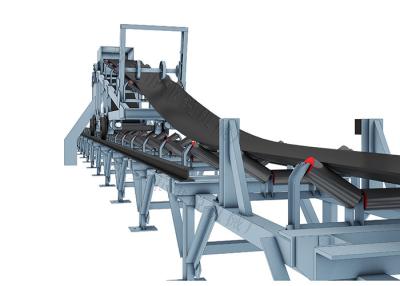 Cina 800mm Unloading 2.2kw Device Conveyor Belt Machine in vendita