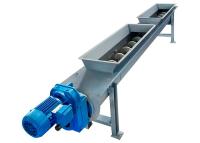 China U Shape Viscous Material Use Sludge Screw Conveyor WLS Type for sale
