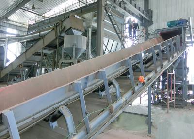 Cina Macchina nera del nastro trasportatore della sabbia di velocità dell'entrata 0.8m/s del rullo di impatto in vendita