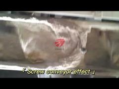 Carbon Steel Cement Outer Diameter 273mm U Type Screw Conveyor