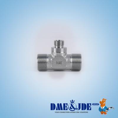 China Straight Connector Hose Hydraulic BSPP Male 60° With ED Ring DABPM105M-ED for sale