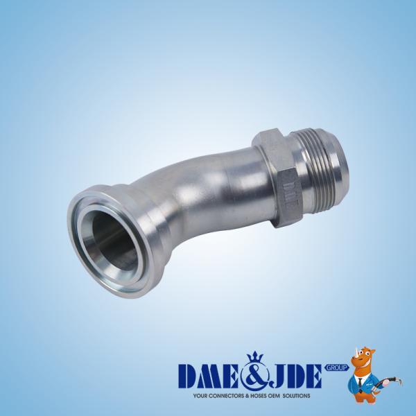 Quality DABPM152JM  Hydraulic Straight Connector BSPP Male 60° Cone JIS Metric Male 60°Cone for sale