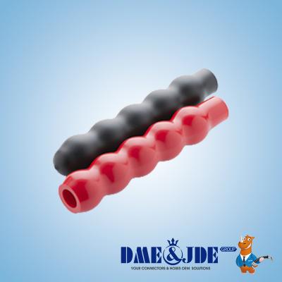 China High Abrasion Resistant 4 Finger Hose Bend Restrictor Glossy Vinyl Material for sale