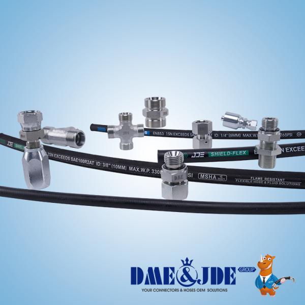 Quality DP1MFS Straight Hydraulic Hose Fitting Metric Female 24° Cone for sale