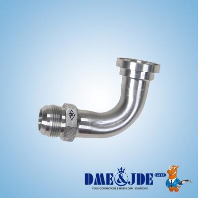 China Straight JIC Standard Male 74° Hydraulic Hose Flange DAJCM1334 for sale