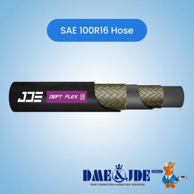 China Abrasion Resistant SAE 100R16 Standard Hose For Industrial Hydraulic Rubber Hose for sale