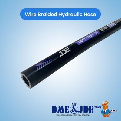 China BS EN 857 1SC Wire Braided Hydraulic Hose for sale