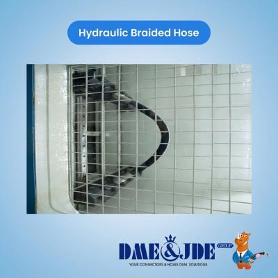 China ISO 11237 R19  Standard Hose Wire Braided Custom Hydraulic Hoses for sale