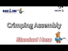 rubber sae 100r17 standard hose smooth cover for industrial hydraulic no skive