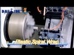 long life plastic spiral wrap hydraulic hose abrasion sleeve corrosion protection