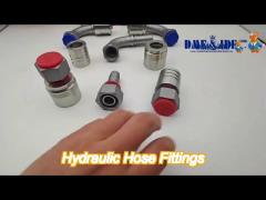 dp1mfs straight hydraulic hose fitting metric female 24° cone