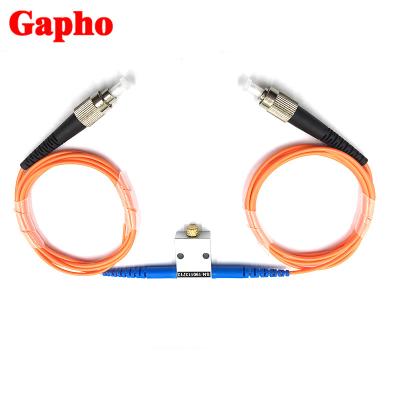 China 850nm atenuador ótico multimodo variável Inline 0.8-60dB ajustável à venda