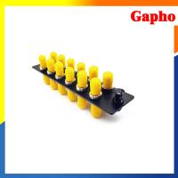 China 12 Port Optical Fiber Distribution Frame with ST Adapter Panel for FTTH Networks for sale