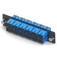 China LGX MB10 24 Port Fiber Optic Adapter Panel Multimode Singlemode ODF for sale