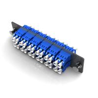 China LGX MB10 24 Port Fiber Optic Adapter Panel Multimode Singlemode ODF for sale