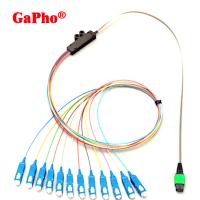 China SC PC Single Mode Fiber Patch Cord 3.0mm Simplex Duplex Low Insertion Loss 0.2dB for sale