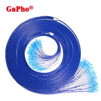 China SC PC Single Mode Fiber Patch Cord 3.0mm Simplex Duplex Low Insertion Loss 0.2dB for sale