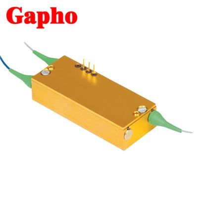 Cina monitor di Manica di tecnologia del commutatore ottico MEMS della fibra di 1x2 1260-1650Nm in vendita