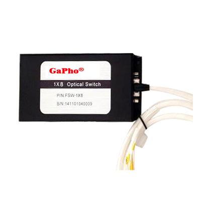 Cina Commutatore ottico 850nm LC/APC LC/PC FC/APC della mini fibra 1x8 del diametro 2.0mm in vendita