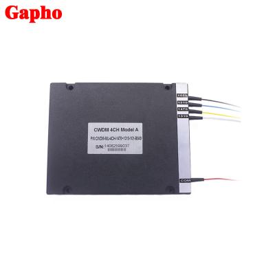 China Brede Passbands en Hoge Isolatiecwdm Module 4 Lage Verspreidingskanalen Te koop
