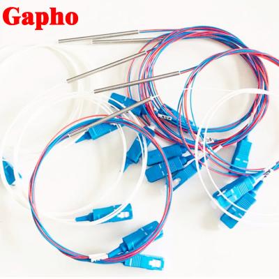 中国 単一モードの850/980nmワイドバンドのカプラーは900um緩い管をカスタマイズした 販売のため